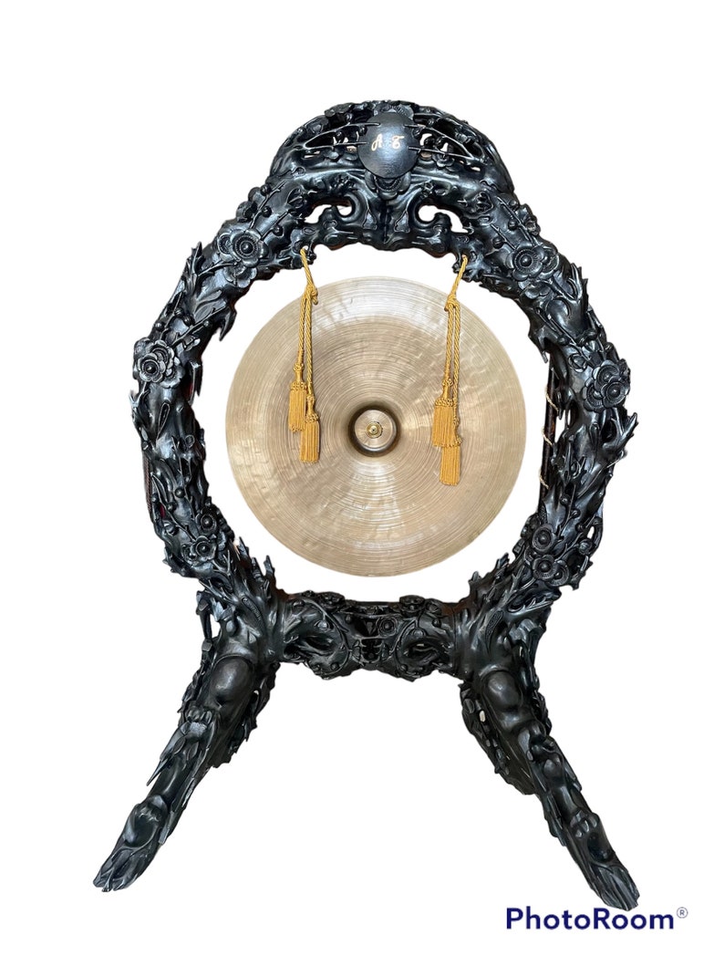 Gong Chinese Carved of Great Dimensions for the Dinner - Etsy