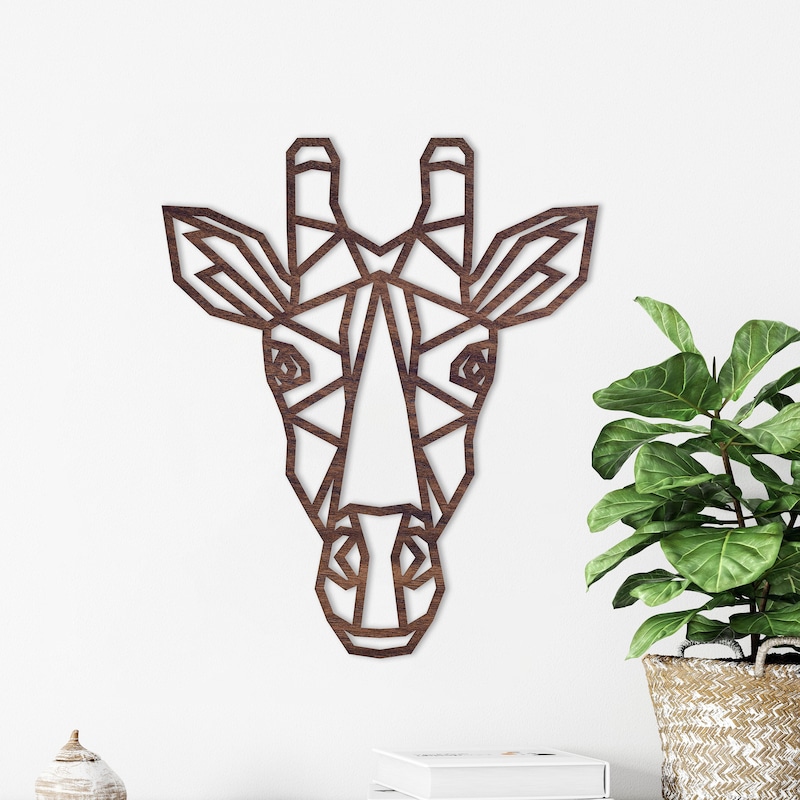 Giraffe Wall Decor - Etsy