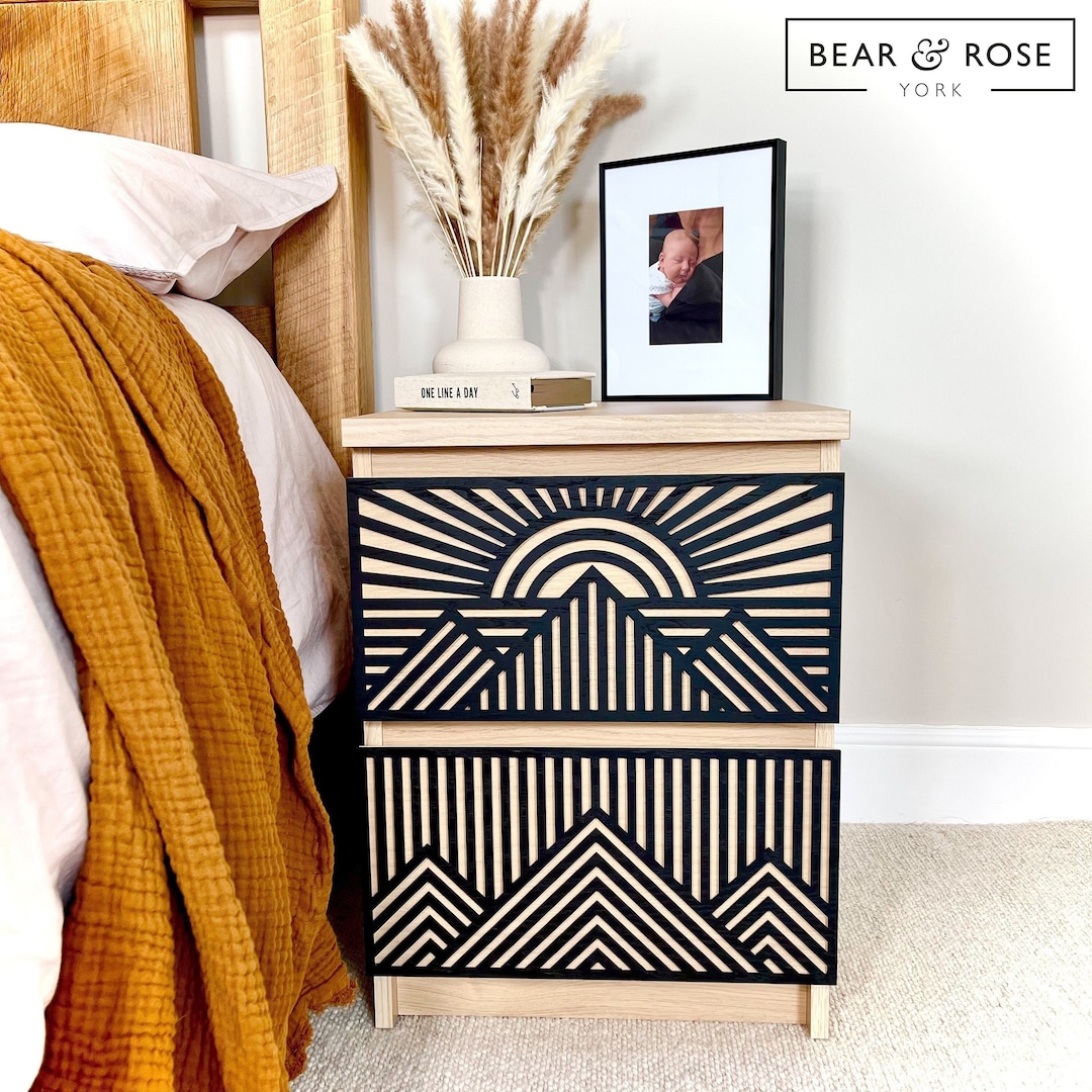 SUNRISE | MALM Kit | IKEA® Furniture Decor Overlay Panels - Drawer ...
