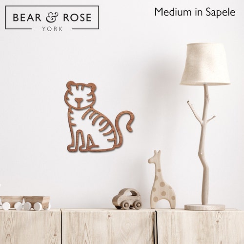 Safari Trio Wall Nursery Decor / Home / Kids / Animals / - Etsy UK