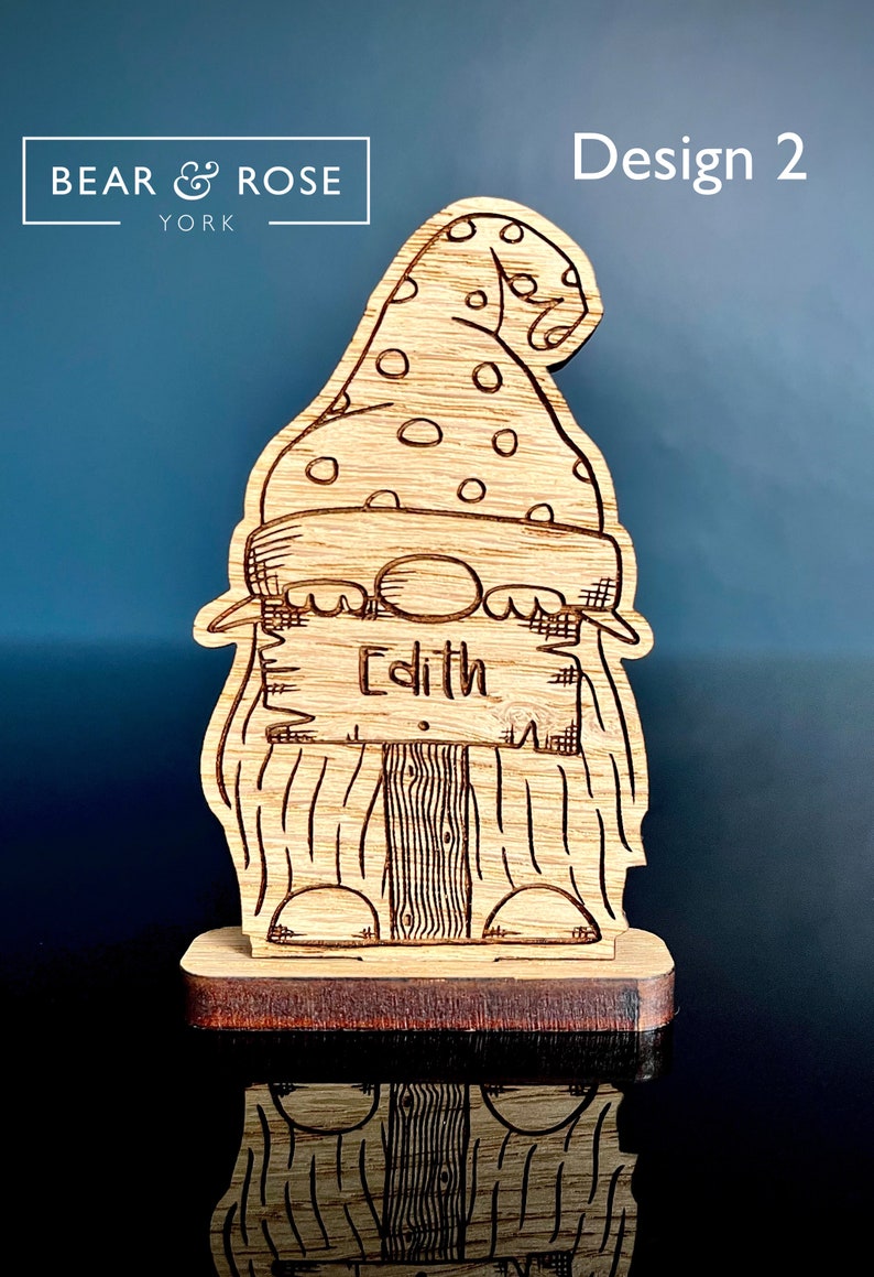 Christmas Personalised Gonk Decorations Place Names - Etsy UK