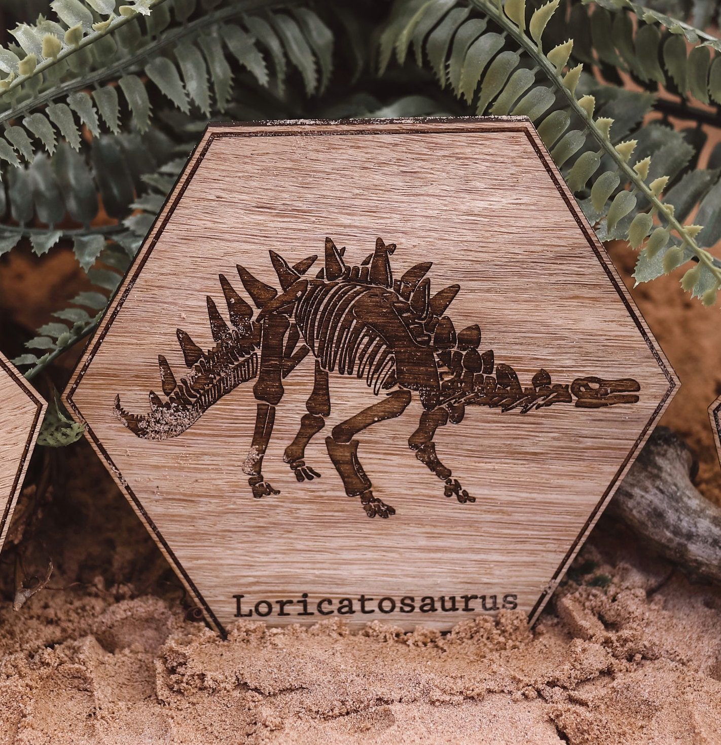 Dinosaur Wall Decor Fossil Bones Wooden Art / Plaque Nursery - Etsy UK