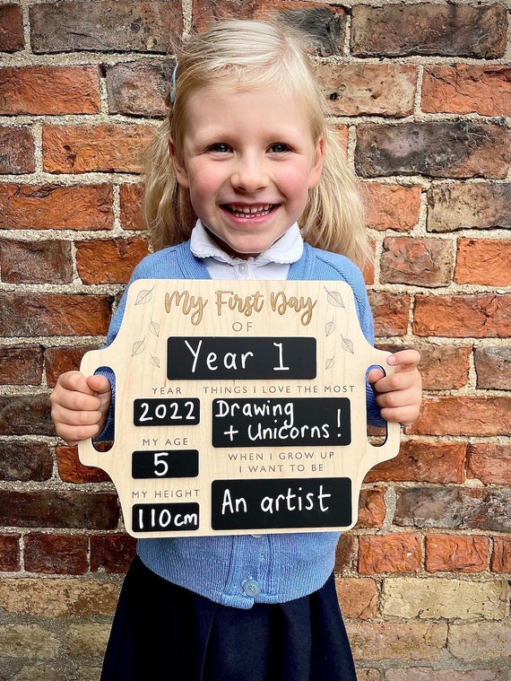 First Day Of Preschool Sign Ideas