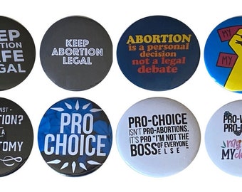 Pro Choice Buttons - Etsy