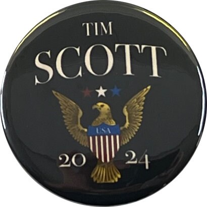 Tim Scott 2024 Buttons - Tim Scott for President Pins - Set of 8 (2.25 ...