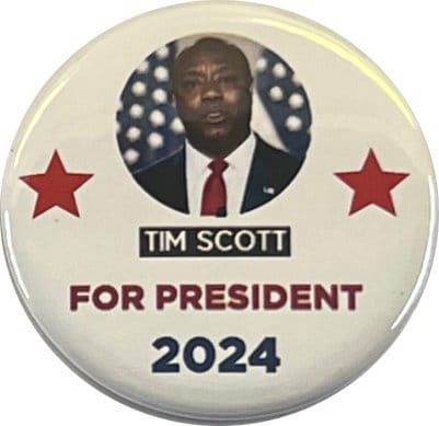 Tim Scott 2024 Buttons - Tim Scott for President Pins - Set of 8 (2.25 ...