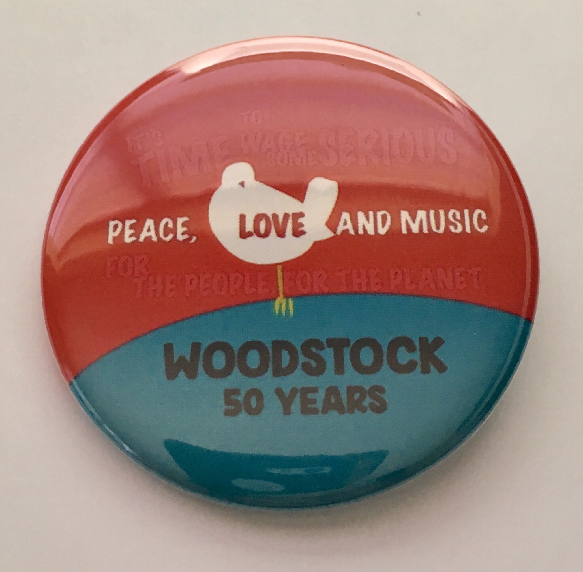 Woodstock 50th Anniversary Button Collectors Set of 6 (WOOD-SET-701) - Etsy