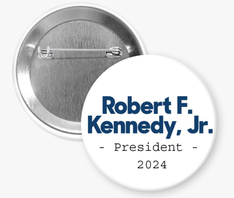 Robert F. Kennedy, Jr. 2024 Buttons - Set of 4 RFK Jr. for President ...