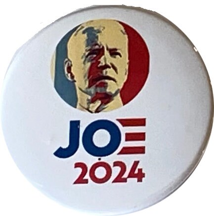 Joe Biden 2024 Buttons Re-elect Joe Biden for President Set of 8 Pins 2 ...