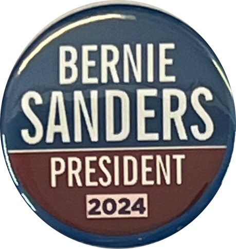 Bernie Sanders 2024 Buttons Bernie Sanders for President Pins Set of 8 ...