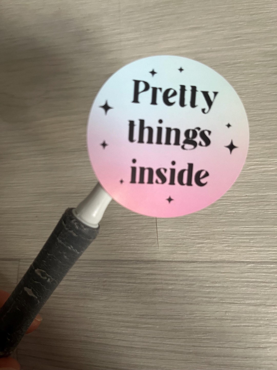 Pretty Things Inside Sticker, Packaging Stickers, Business Labels ...