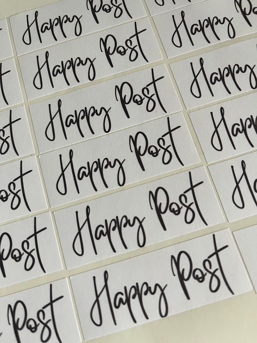 Happy Post Stickers, Labels for Envelopes, Postage Thank You Sticker ...
