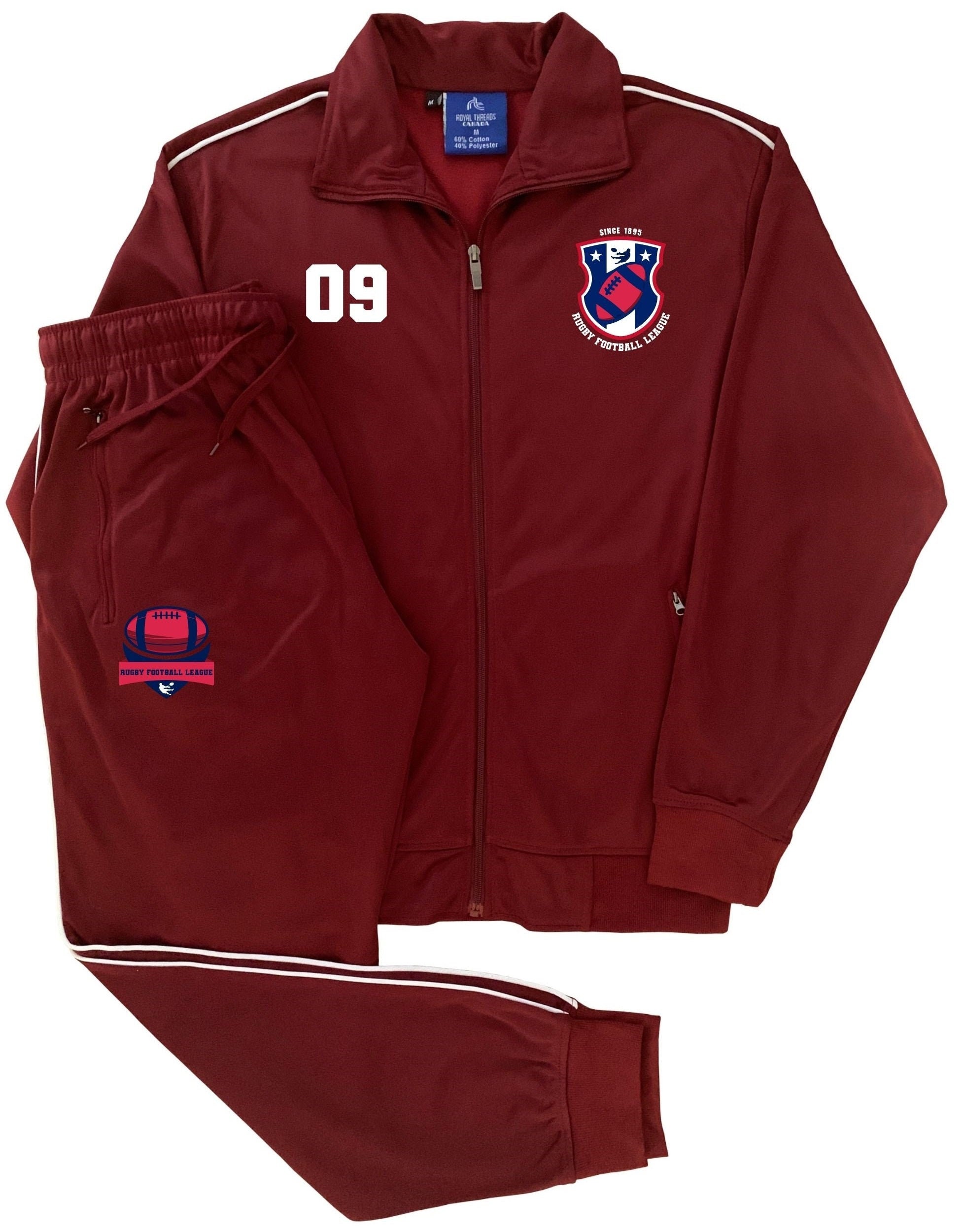 Mens Rugby Tracksuit Sports Theme Matching Jogging Outfit - Etsy