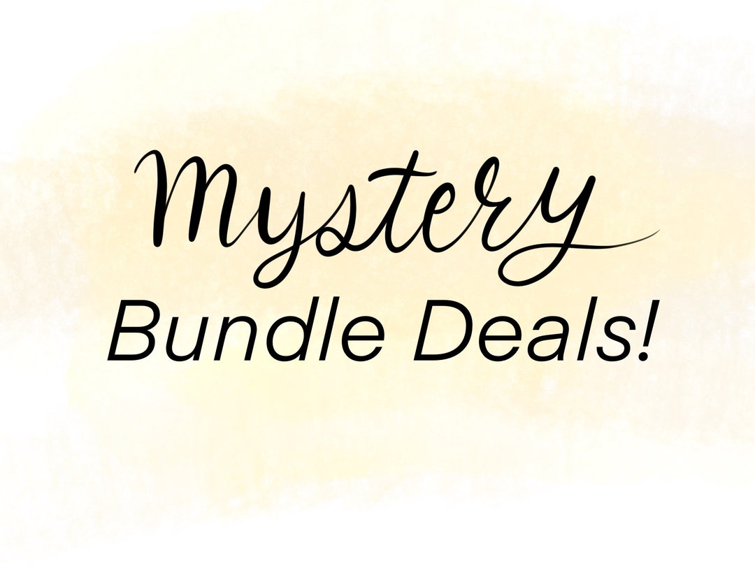 Mystery Bundle Mystery Sticker Pack Mystery Art Print Sticker Bundle ...