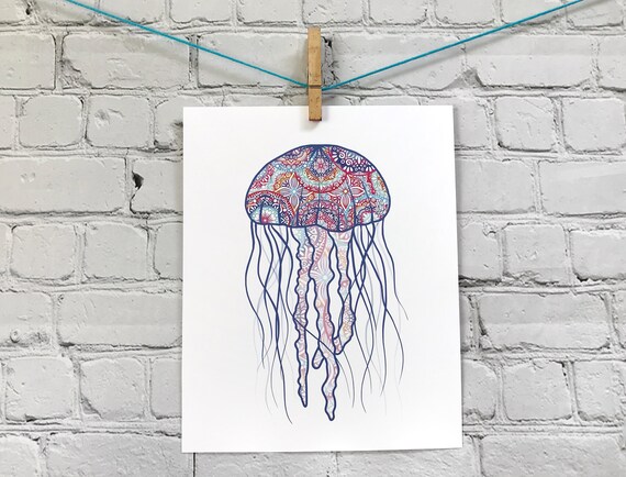 Zentangle Jellyfish