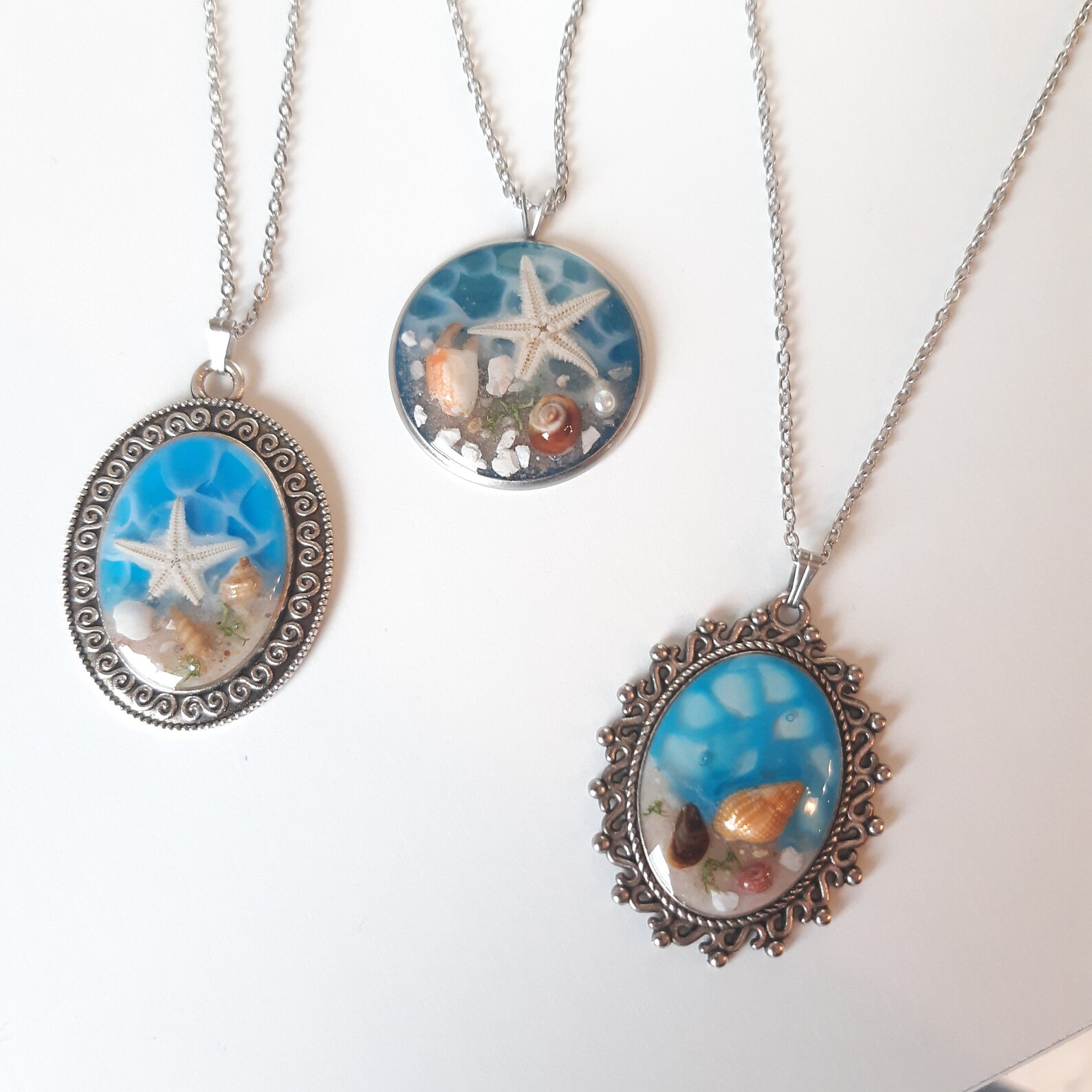 Ocean Pendant Sea Pendant Blue Pendant Water Pendant Gift - Etsy