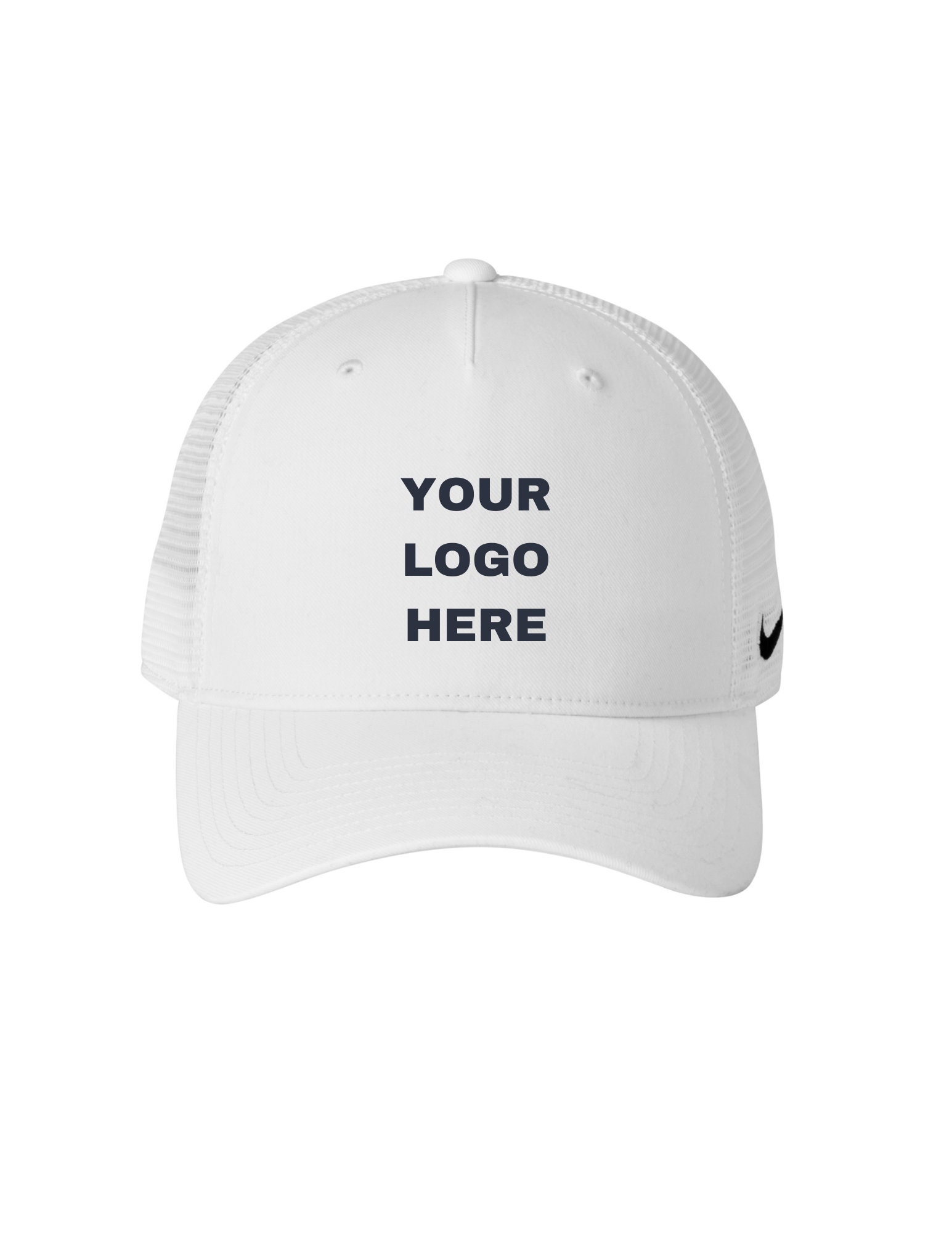 Custom Nike Trucker Hat With Embroidered Logo - Etsy