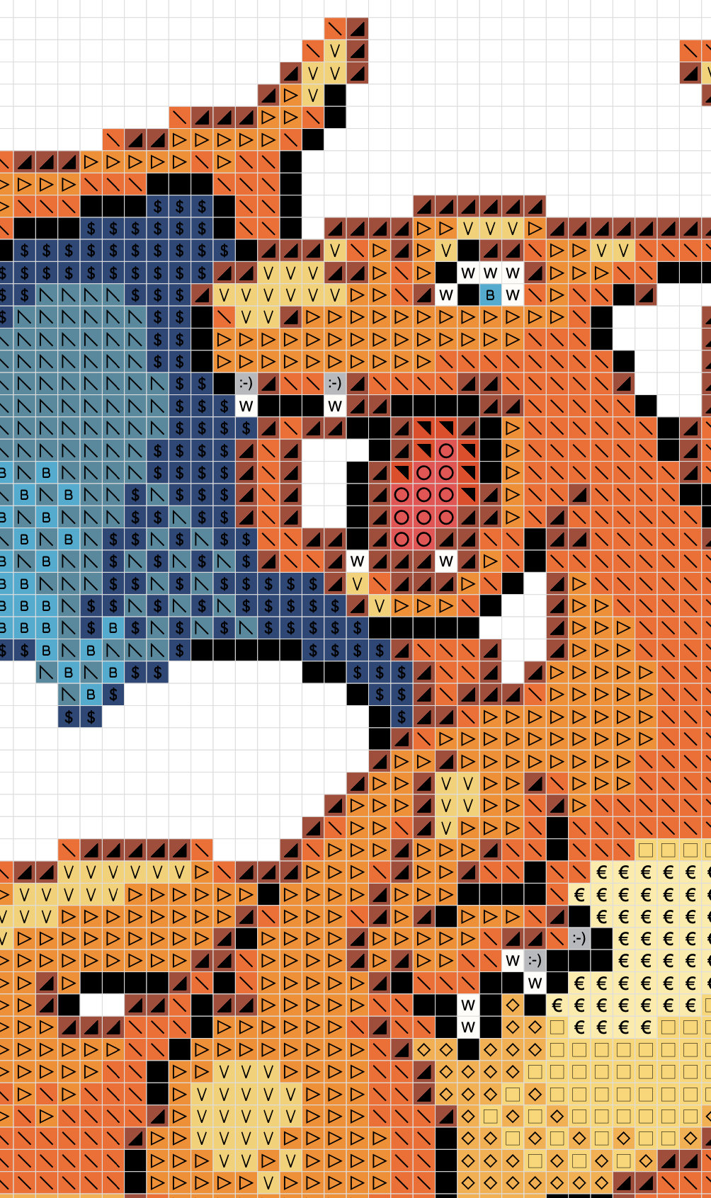 Pokemon Cross Stitch - 006 Charizard Gen 1-5 PDF Download - Etsy