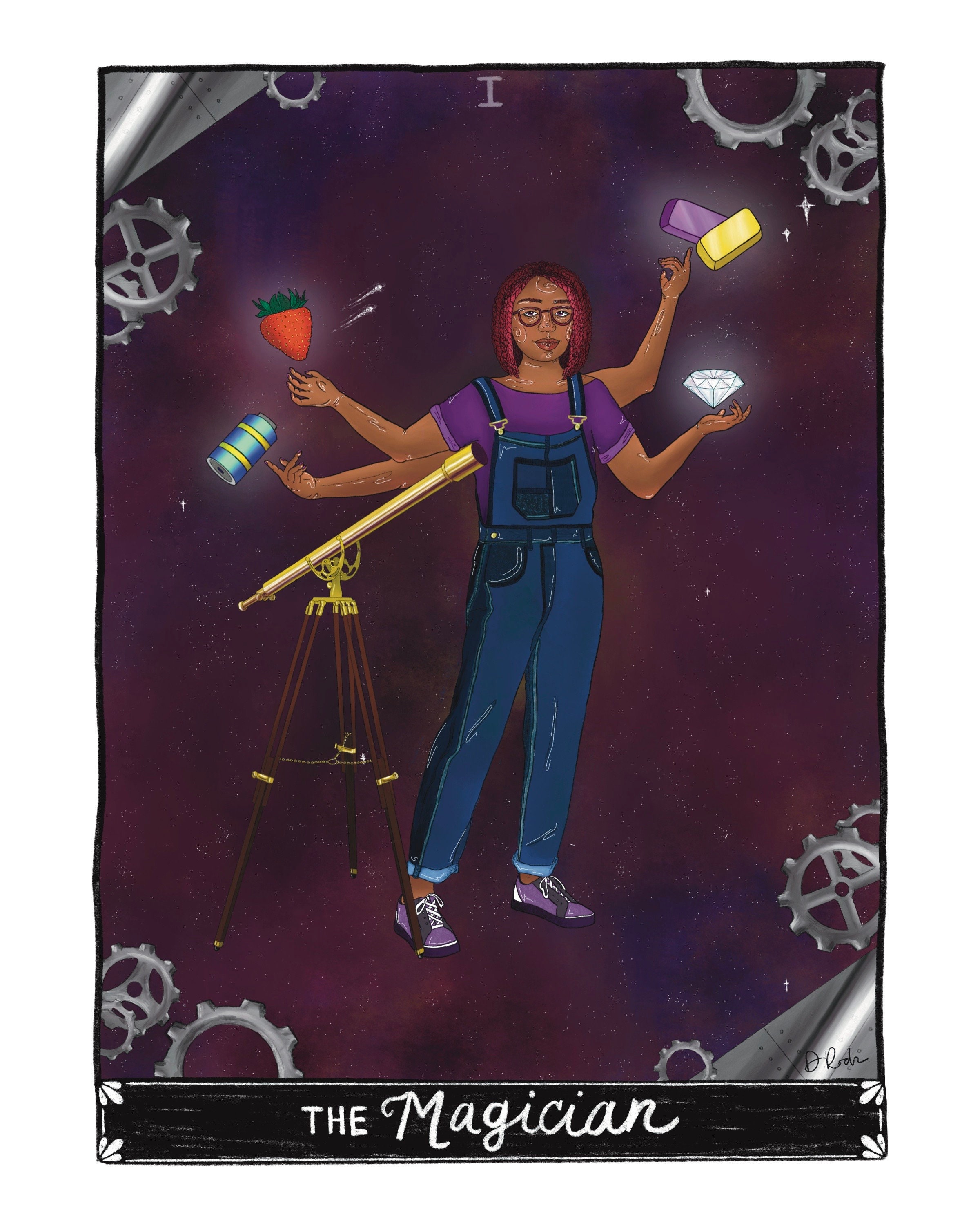 Stardew Valley Maru Tarot Card DIGITAL DOWNLOAD - Etsy