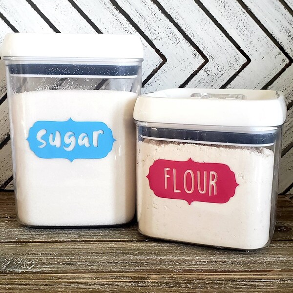 Canister Decal - Etsy