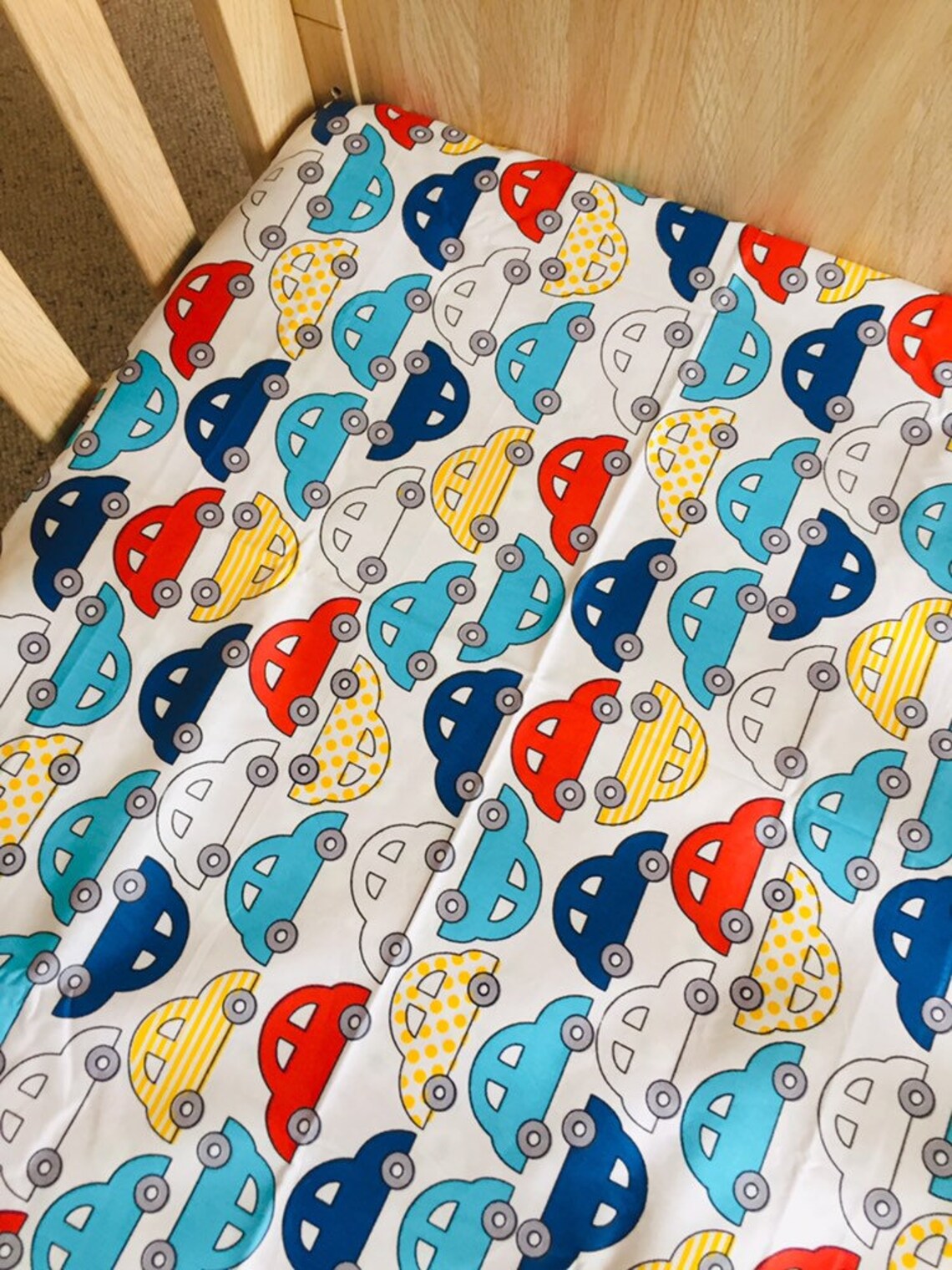 Cars Cot Sheet Fitted Cot Sheet Transport Cot Sheet | Etsy