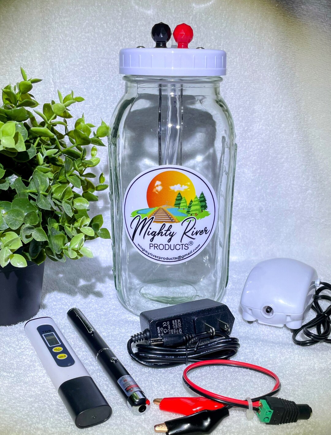 Colloidal Silver Generator Kit 64 Oz. Everything You Need Except ...