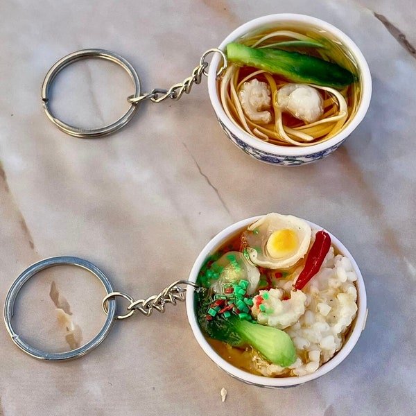 Food Keychain - Etsy