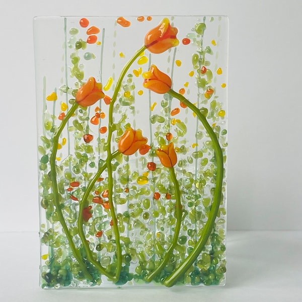 Spring Fused Glass - Etsy