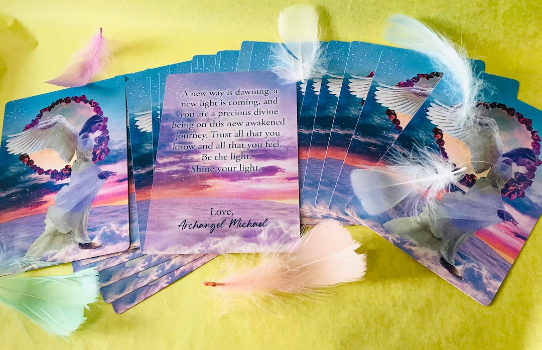 Angel Cards, Messages From the Angels, Affirmation and Guidance Cards ...