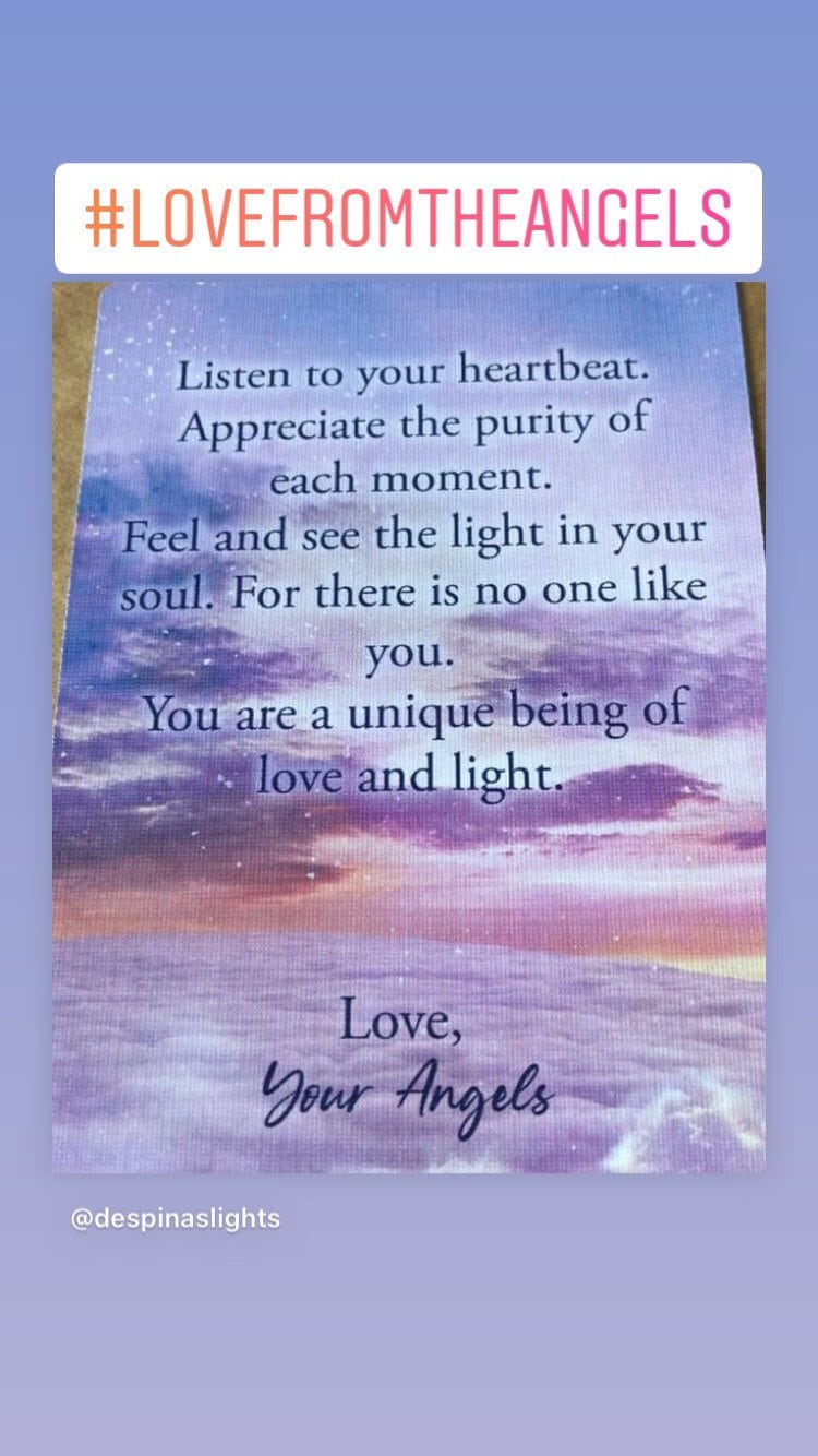 Angel Cards, Messages From the Angels, Affirmation and Guidance Cards ...
