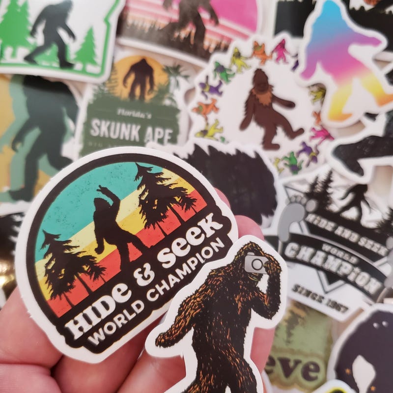 Sasquatch Sticker - Etsy