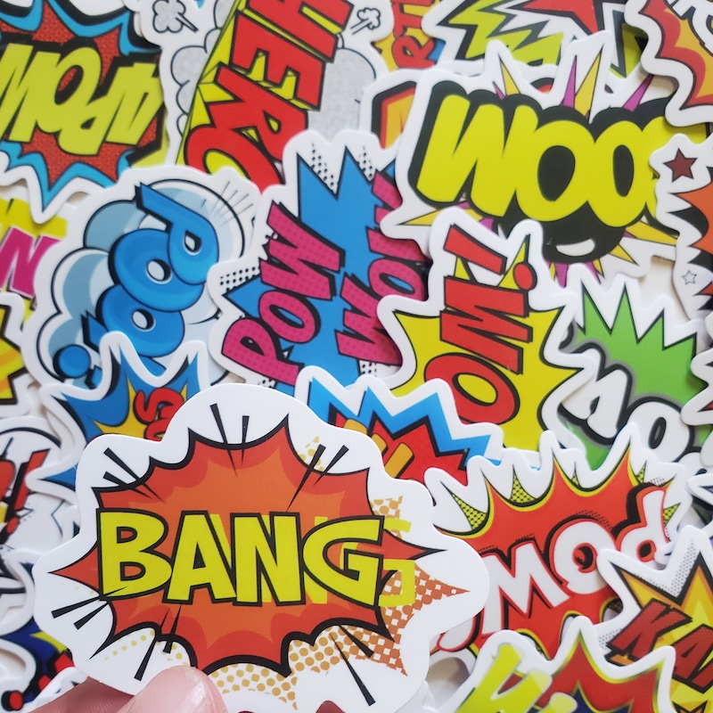 "speech Bubble Stickers" - Etsy