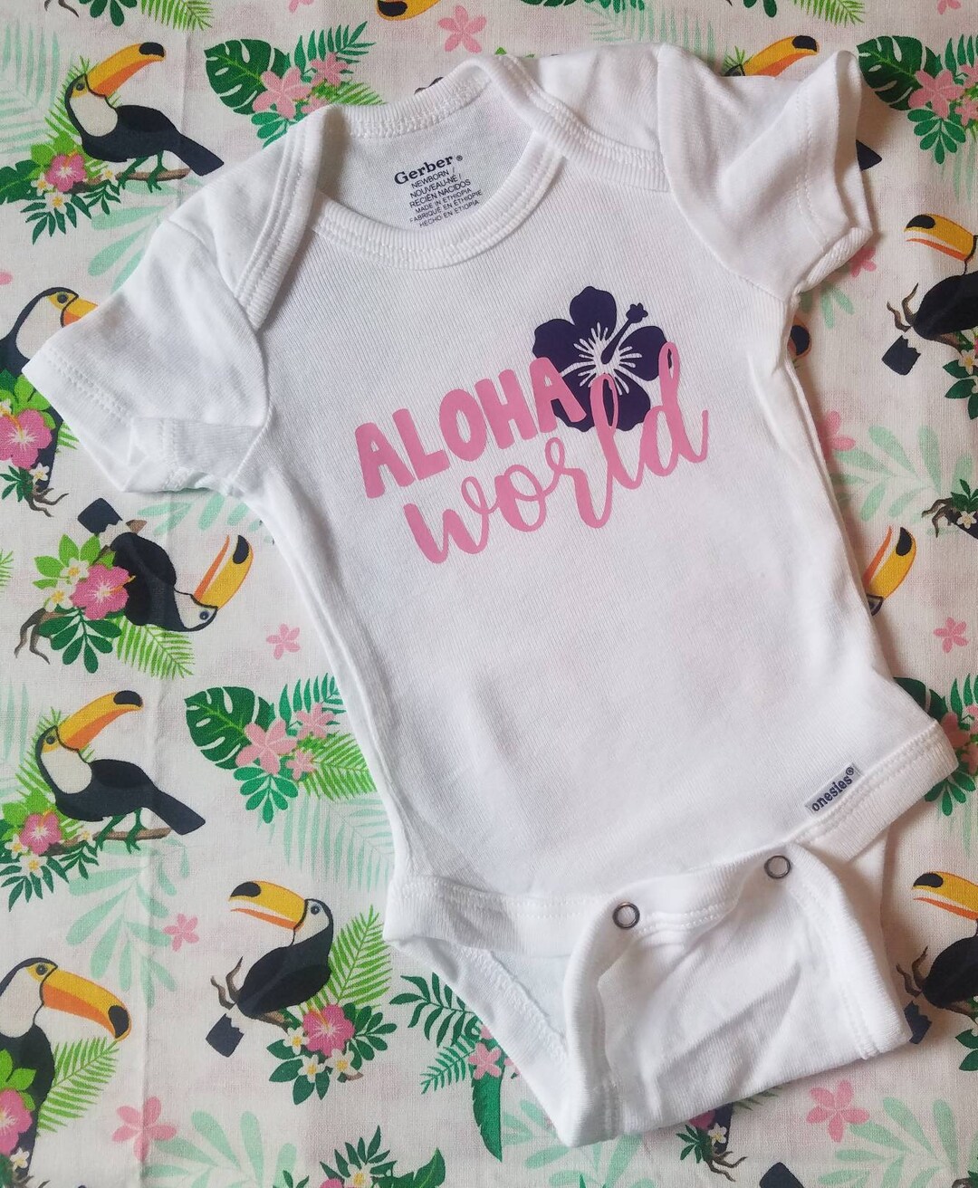 Aloha World, Infant Bodysuit, Baby, First Outfit, Introduction ...