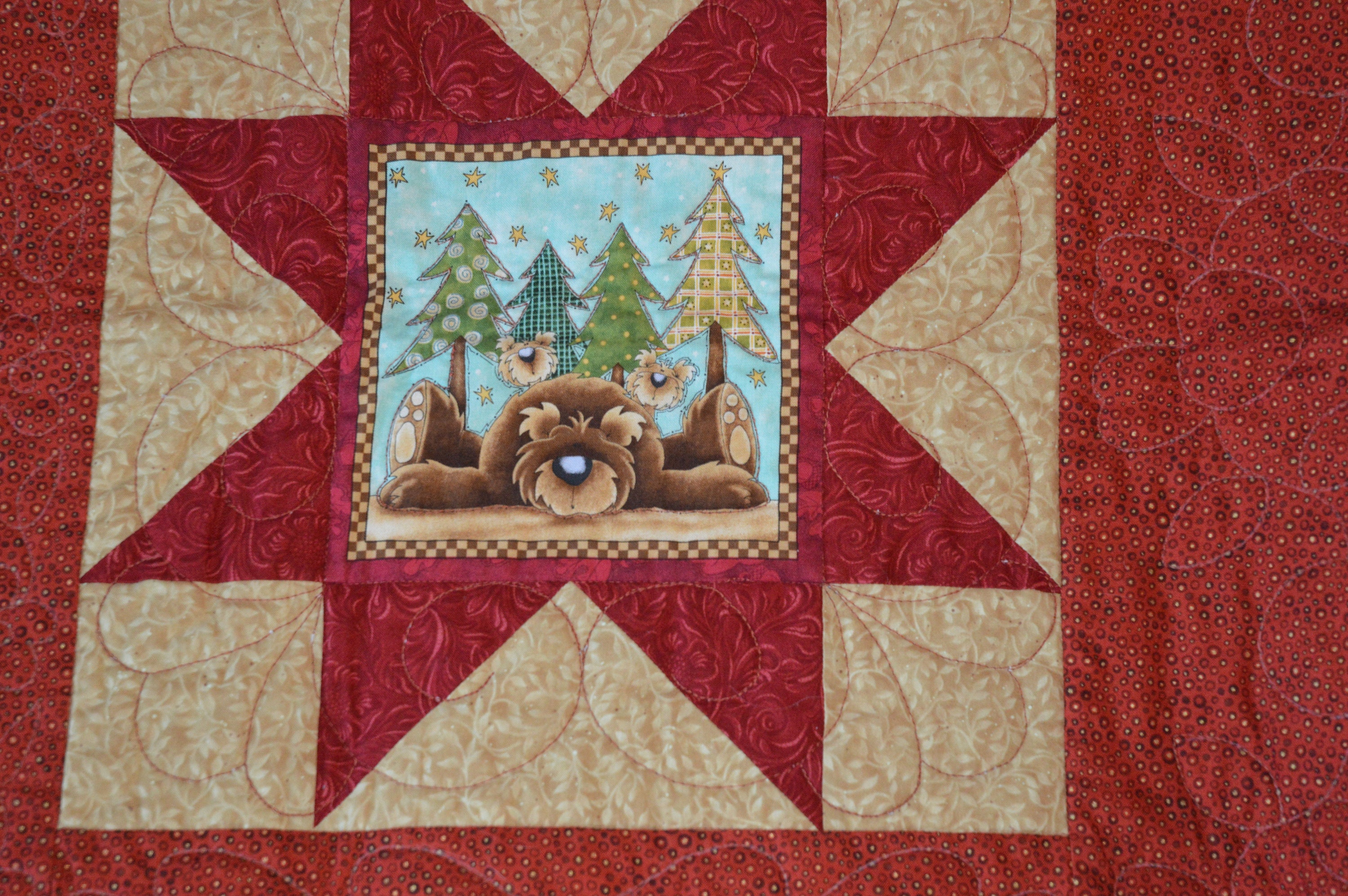 Autumn Character Quilt - Etsy