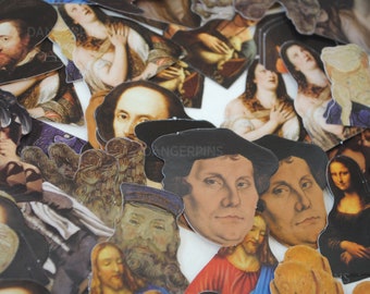 Small Medieval Stickers | Etsy