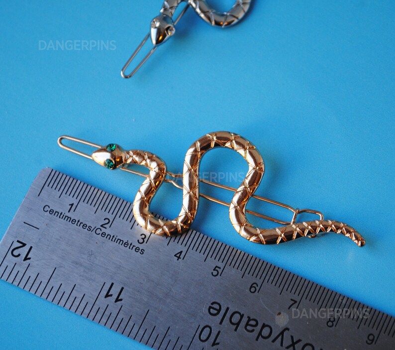 Set of 2 Snake Hair Pins 7cm - Etsy