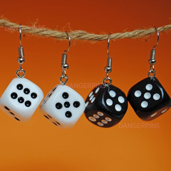 Dice Earrings - Etsy