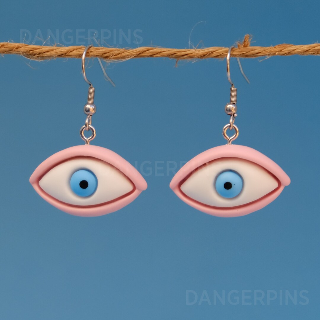 Soulless Unblinking Staring Eyes of Doom Earrings - Etsy