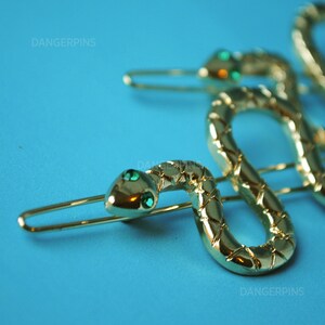 Set of 2 Snake Hair Pins 7cm - Etsy