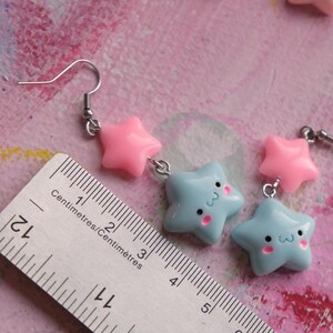 Happy Double Stars Earrings - Pairs or Sets - Etsy