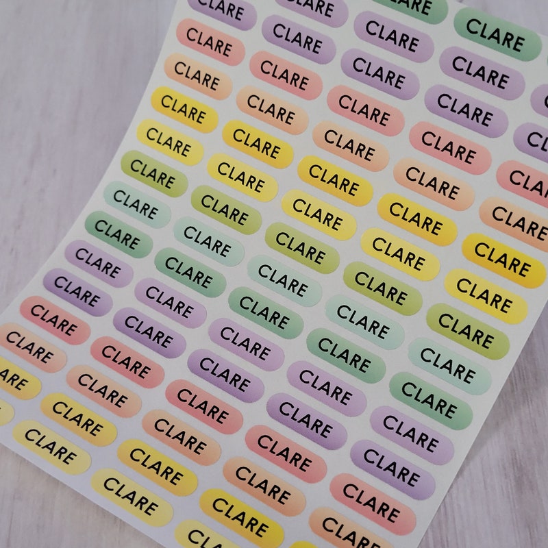 Waterproof Labels - Etsy