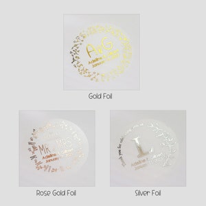 Wedding Invitation Stickers, Envelope Seals, Initial Labels for Wedding ...