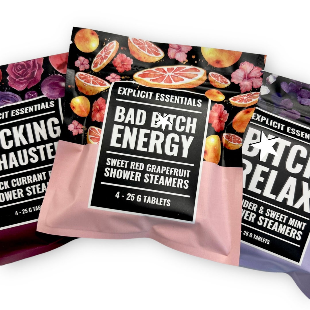 Swear Shower Steamer Set, 3 Pack Shower Steamers, Shower Bombs - Etsy