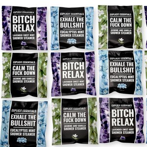 Swear Shower Steamer Set, 3 Pack Shower Steamers, Shower Bombs - Etsy