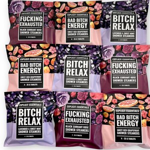 Swear Shower Steamer Set, 3 Pack Shower Steamers, Shower Bombs - Etsy