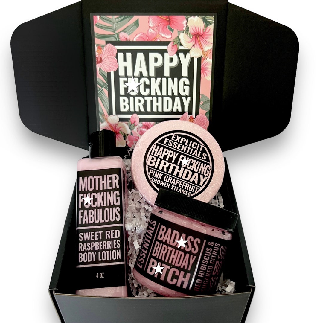 Happy Birthday Gift Box for Women, Birthday Gift for Woman - Etsy