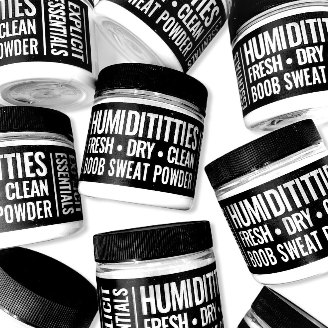 Humidititties Boob Sweat Powder Powder Deodorant All | Etsy