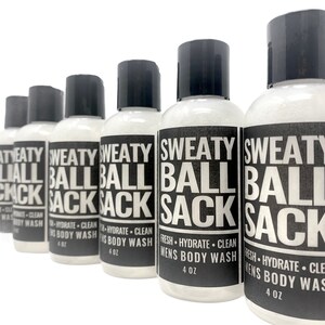Sweaty Ball Sack Mens Body Wash, Ball Wash - Etsy