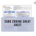 CABG Coding Cheat Sheet - Etsy