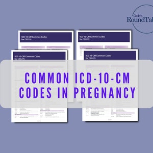 Pregnancy Quick ICD-10-CM Coding Cheat Sheet | Obstetrics Quick ...